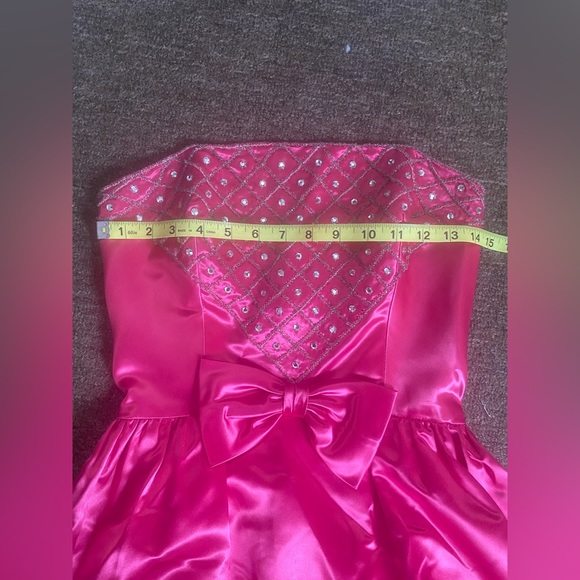 Mike Benet | Dresses | Vintage Mike Benet Satin 95s 1960s Hot Pink Prom ...